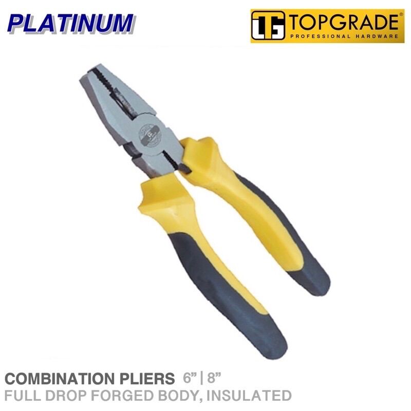 Topgrade Combination Pliers | Heavy Duty Pliers 6”, 8” | Lazada