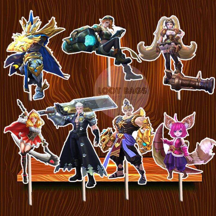 Mobile Legends Cupcake topper 12pcs | Lazada PH