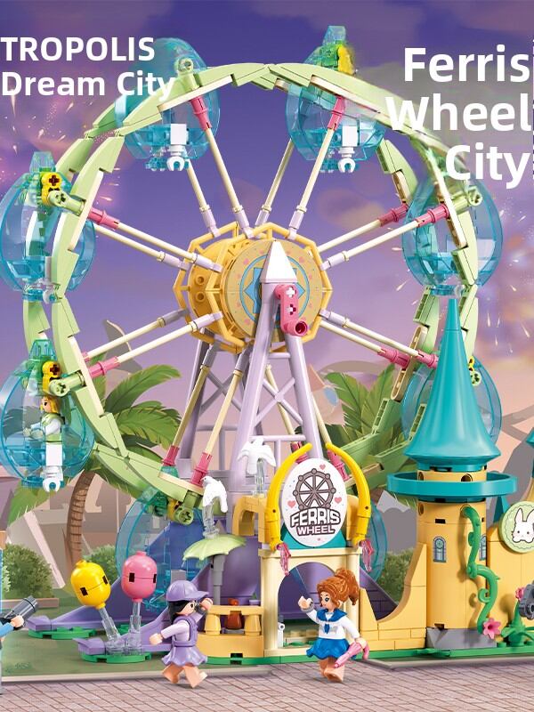 Sluban | Imaginative Castle and Amusement Park Building Blocks for ...
