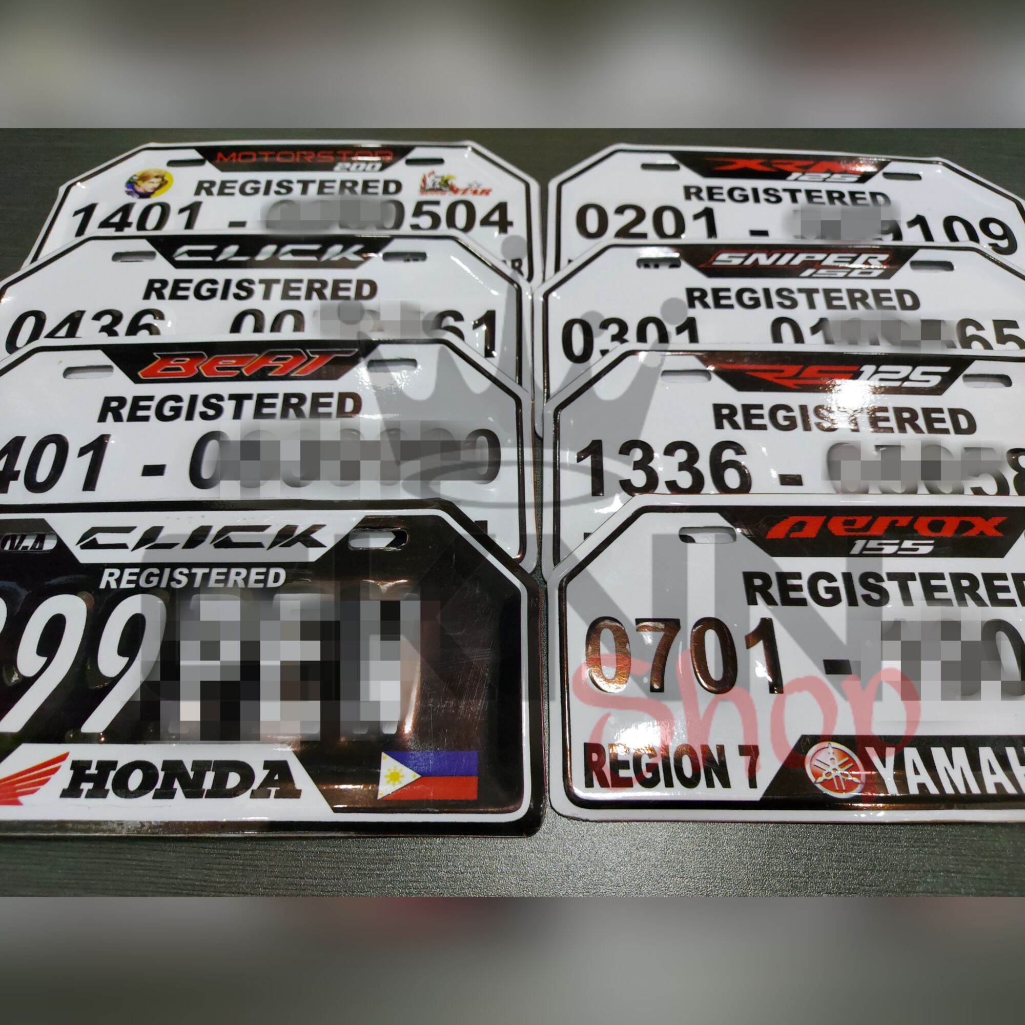 Customized Temporary Motor Plate | Lazada PH