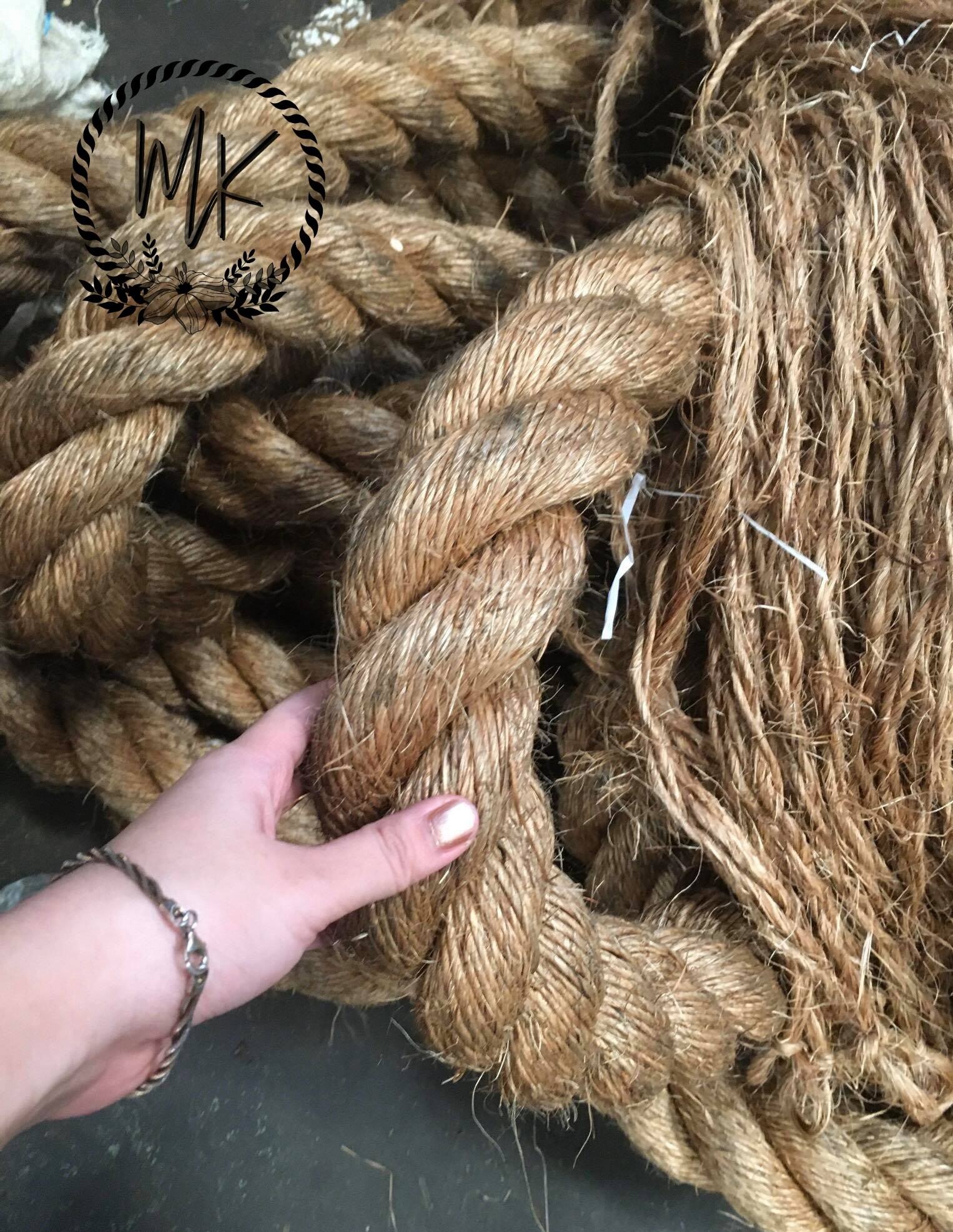 10/15 meters 2" Manila Abaca Rope | Lazada PH