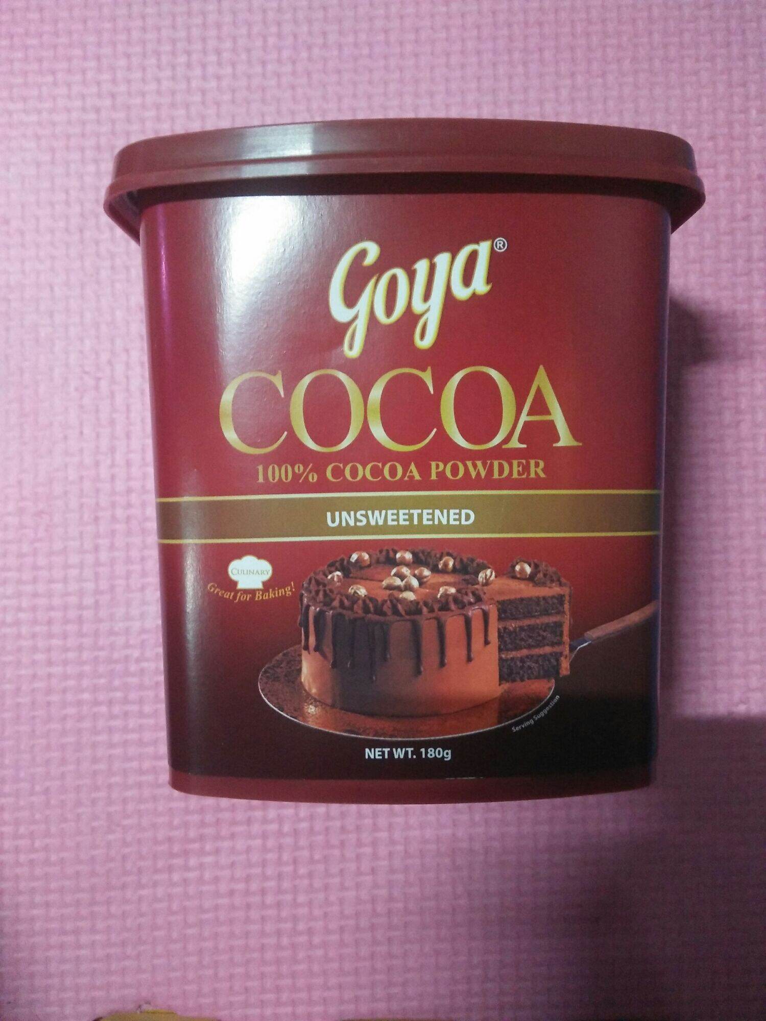 GOYA Unsweetened Cocoa Powder 180g | Lazada