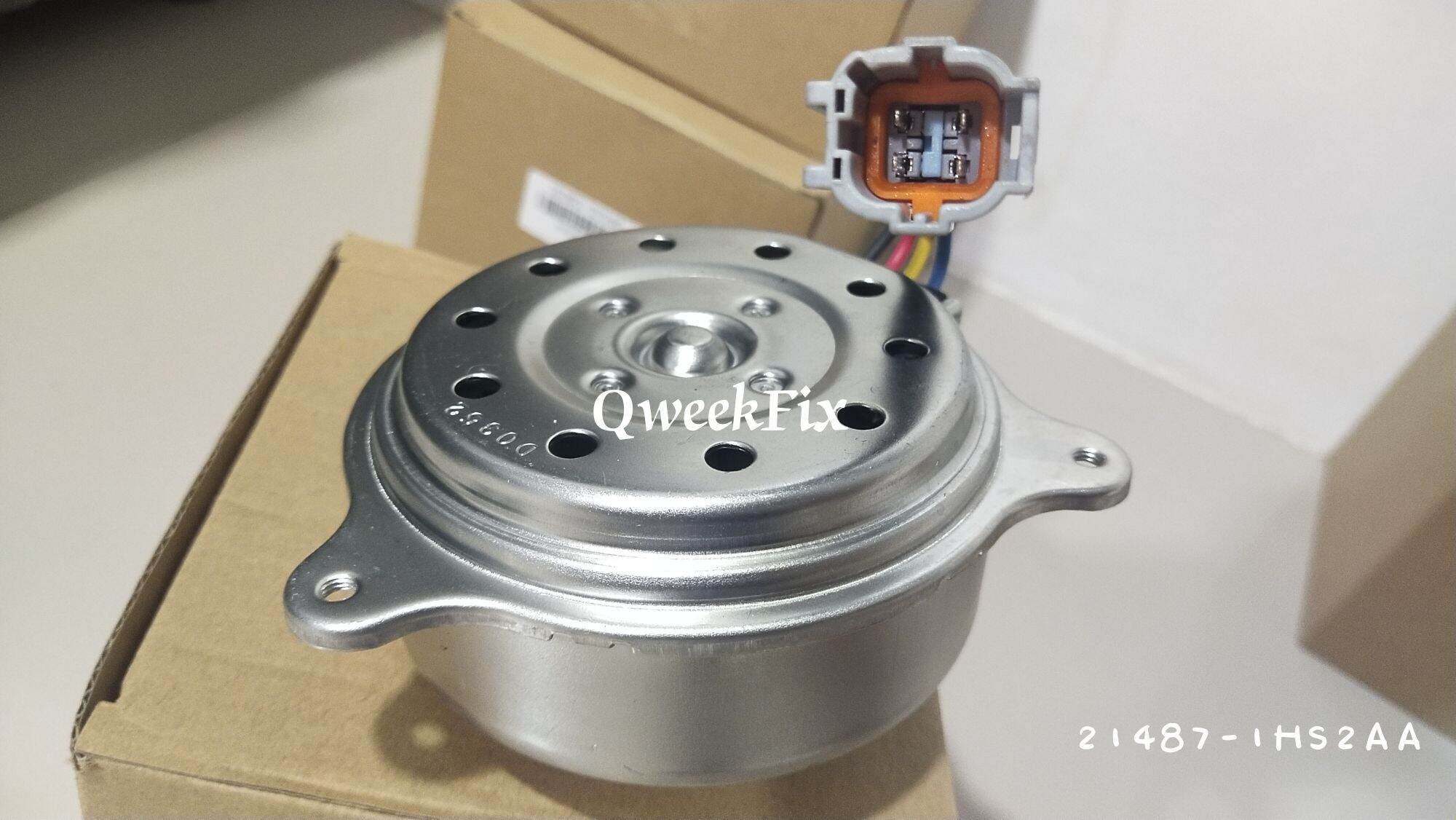 Nissan Almera Radiator / Condenser Fan Motor 4 pin 21487-1HS2A | Lazada PH