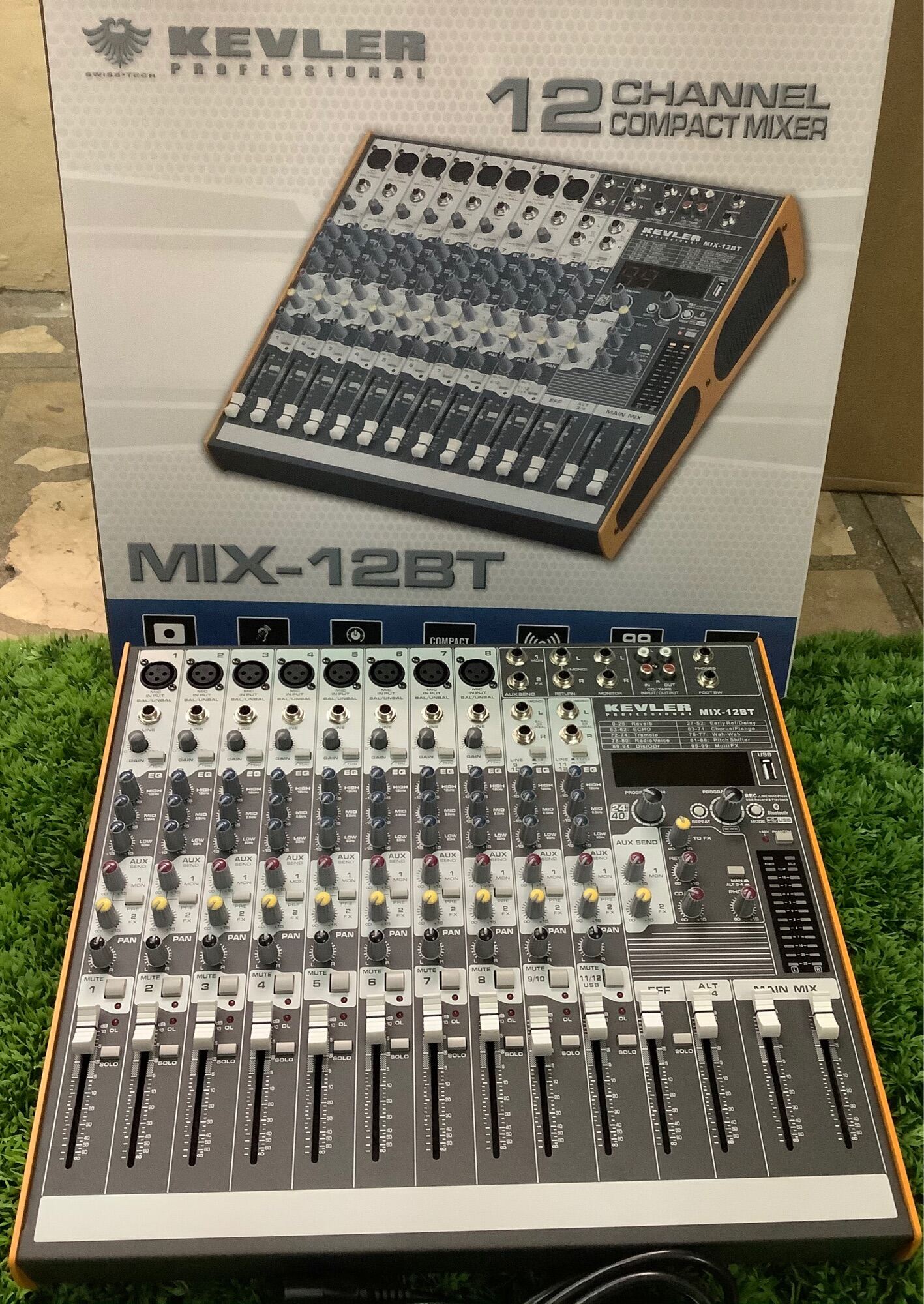 MIX-12BT Professional Mixer KEVLER | Lazada PH