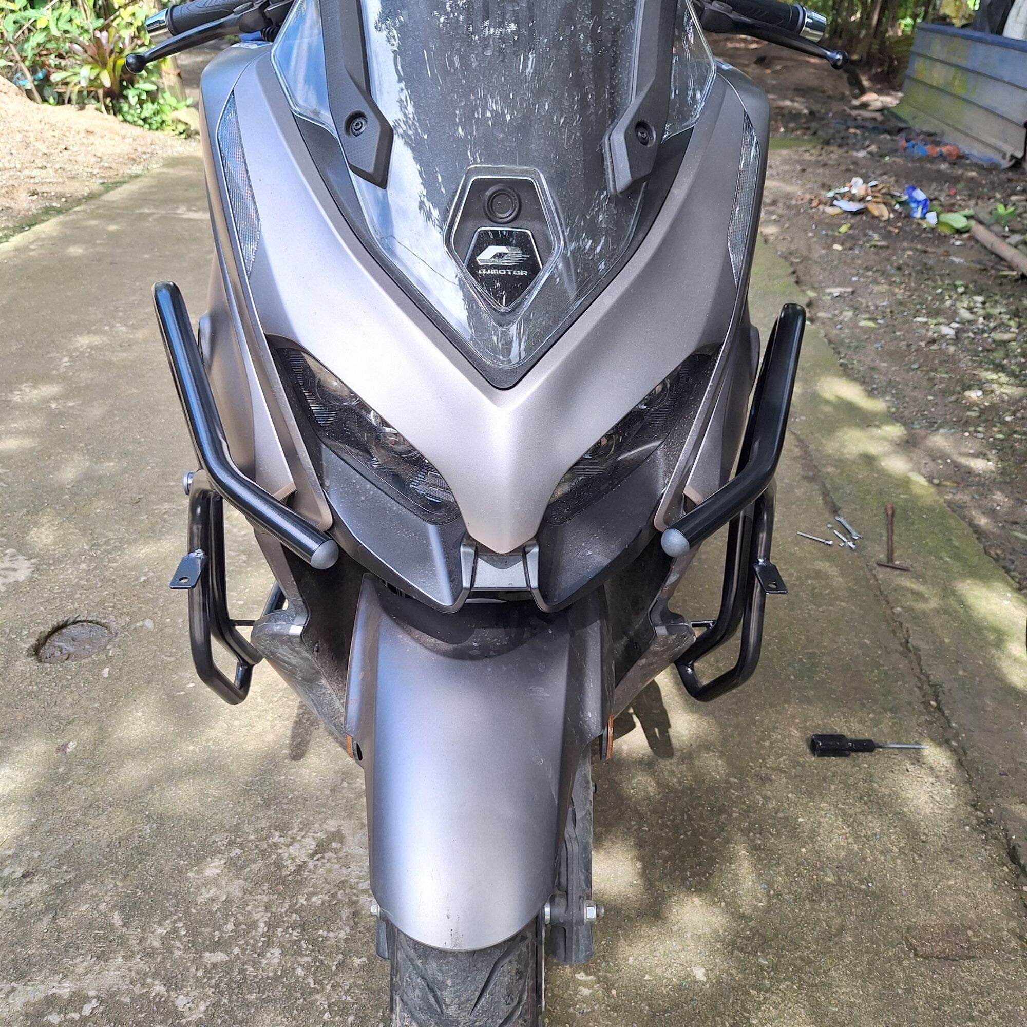 QJ Motors Fortress 160 CRASHGUARD FULL DESIGN (powdercoated)heavy-duty ...