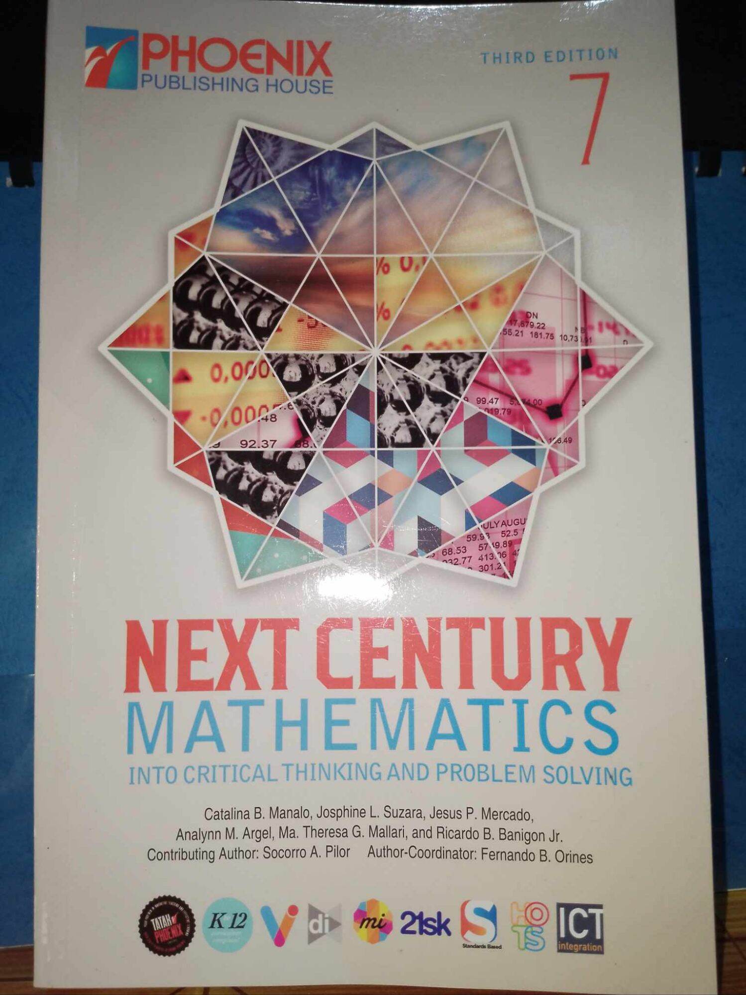 Next Century Mathematics grade 7 Third edition 2023c | Lazada PH