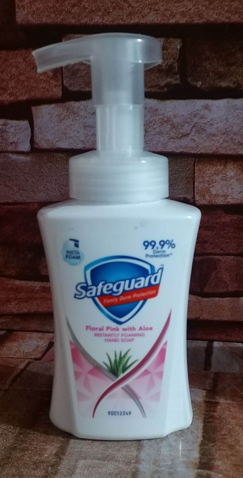 Safeguard Handwash Family Germ Protection Floral Pink With Aloe 225ml ...