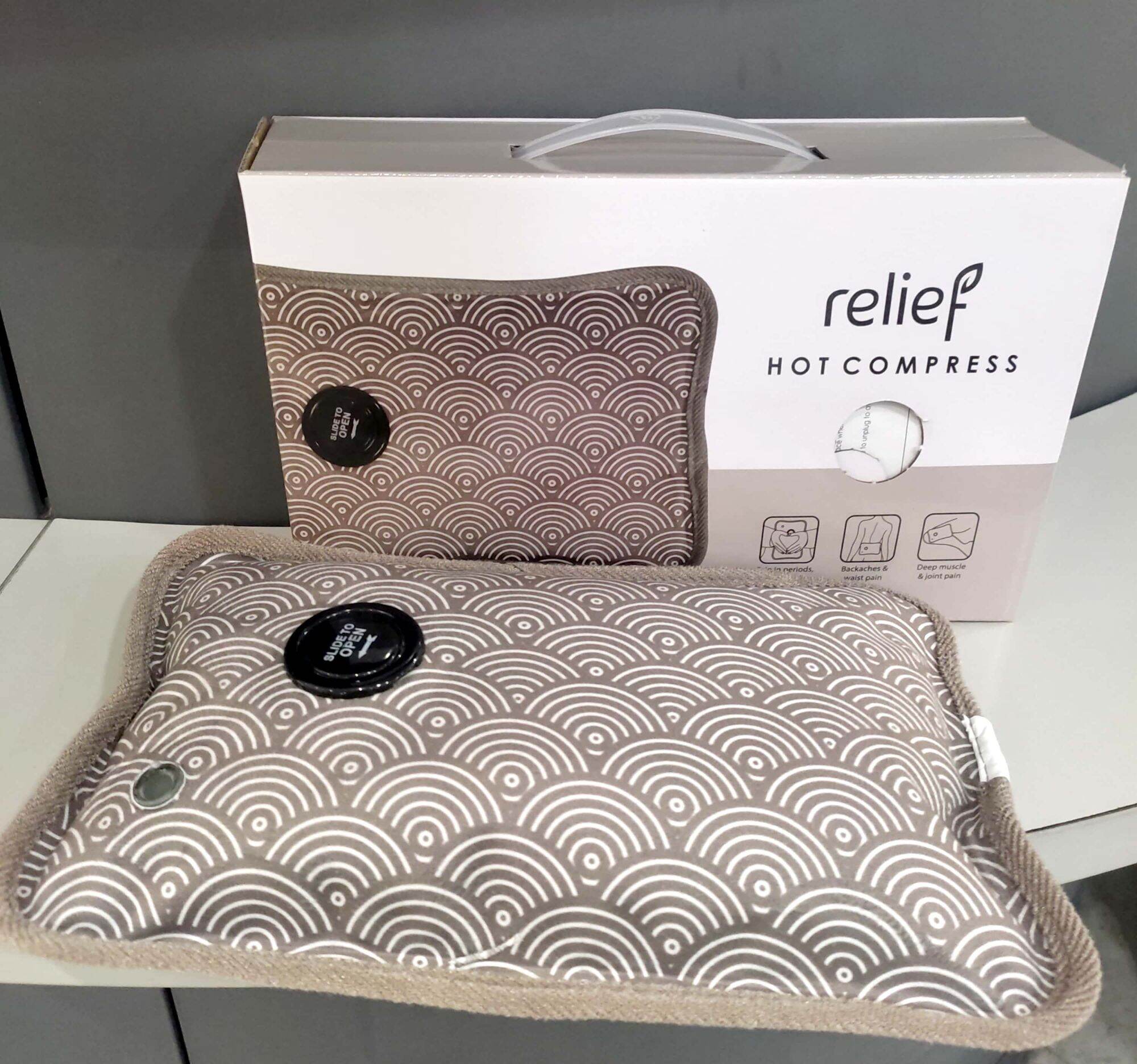 ORIGINAL RELIEF HOT COMPRESS RECHARGEABLE | Lazada PH
