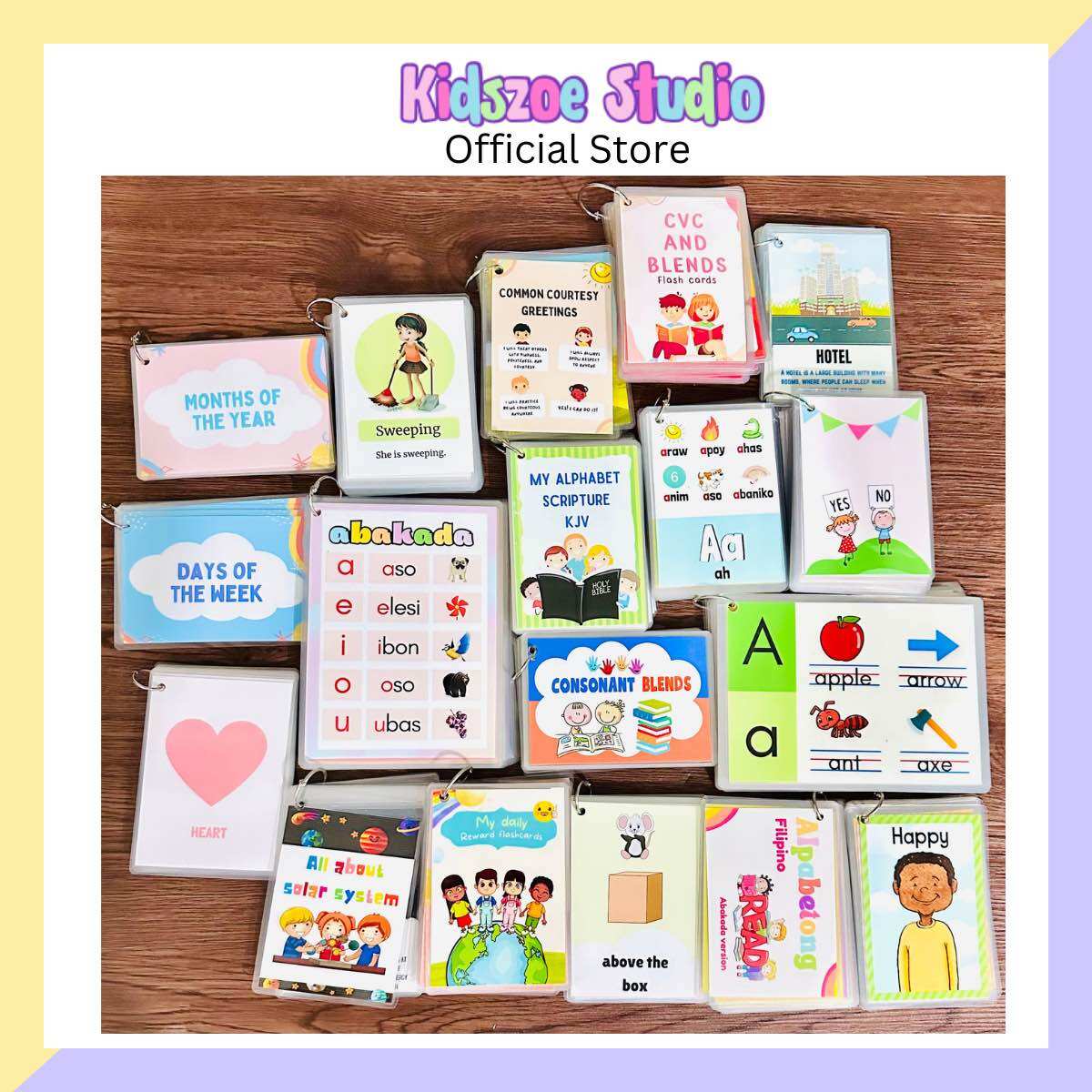Shop Alphabet Tagalog Flashcard Laminated online | Lazada.com.ph