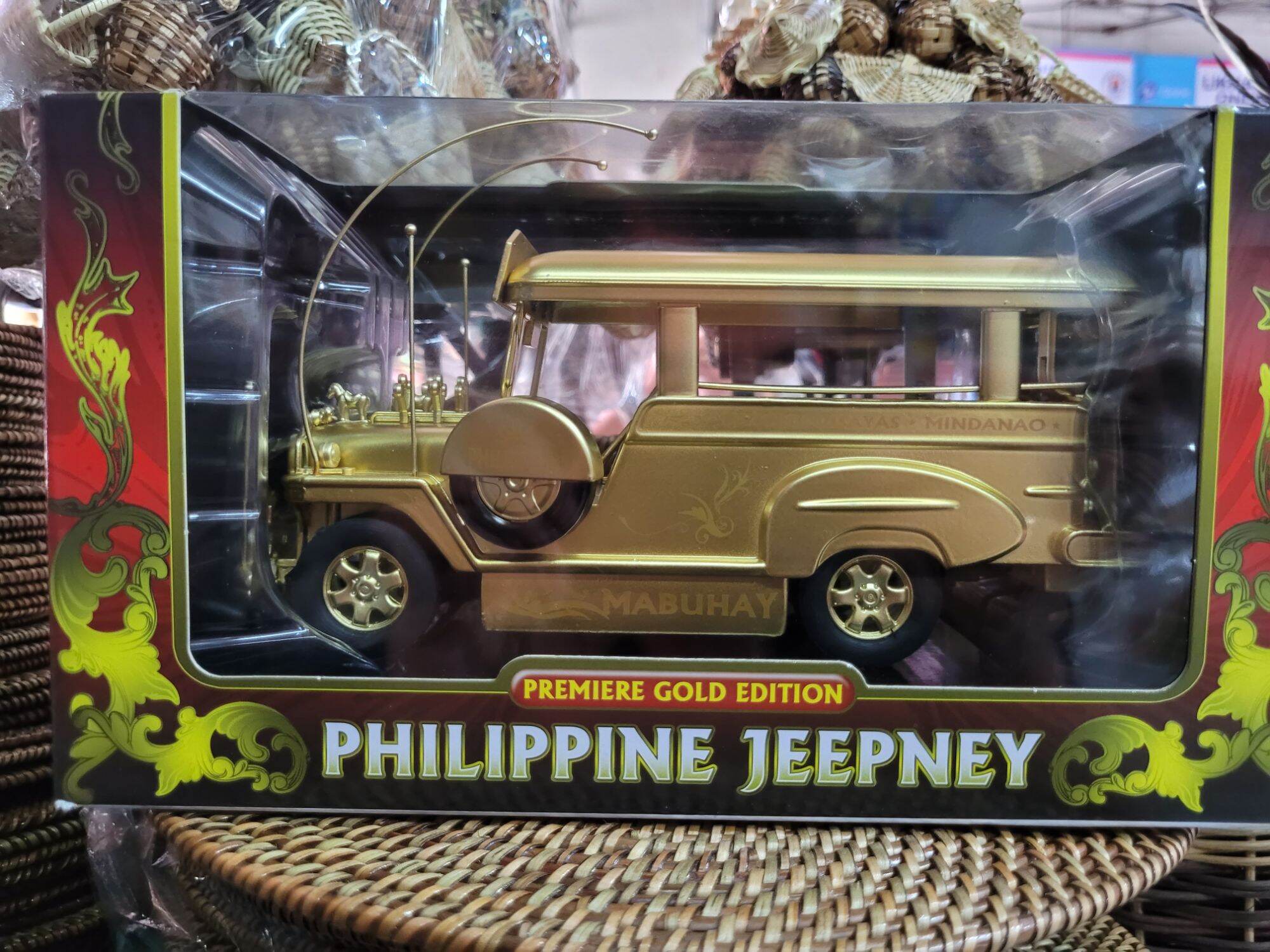 Philippine Jeepney size 8 inches (Premiere Gold Edition) | Lazada PH