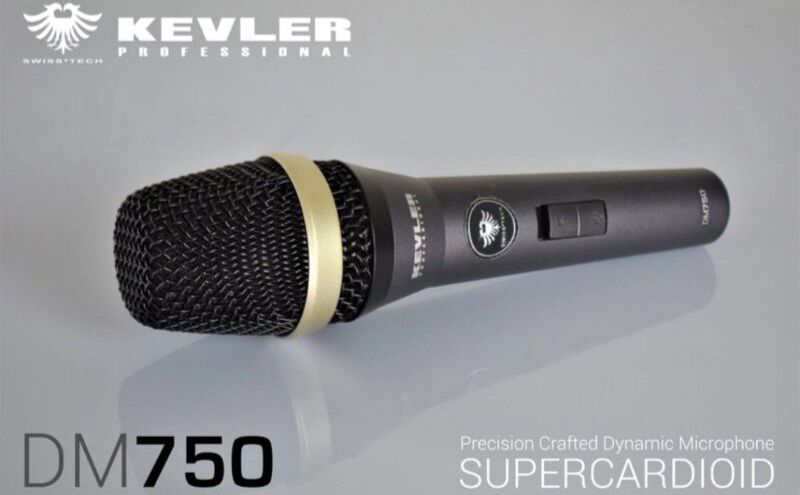 Kevler Professional DM-750 Precision Crafted Dynamic Microphone Mic ...