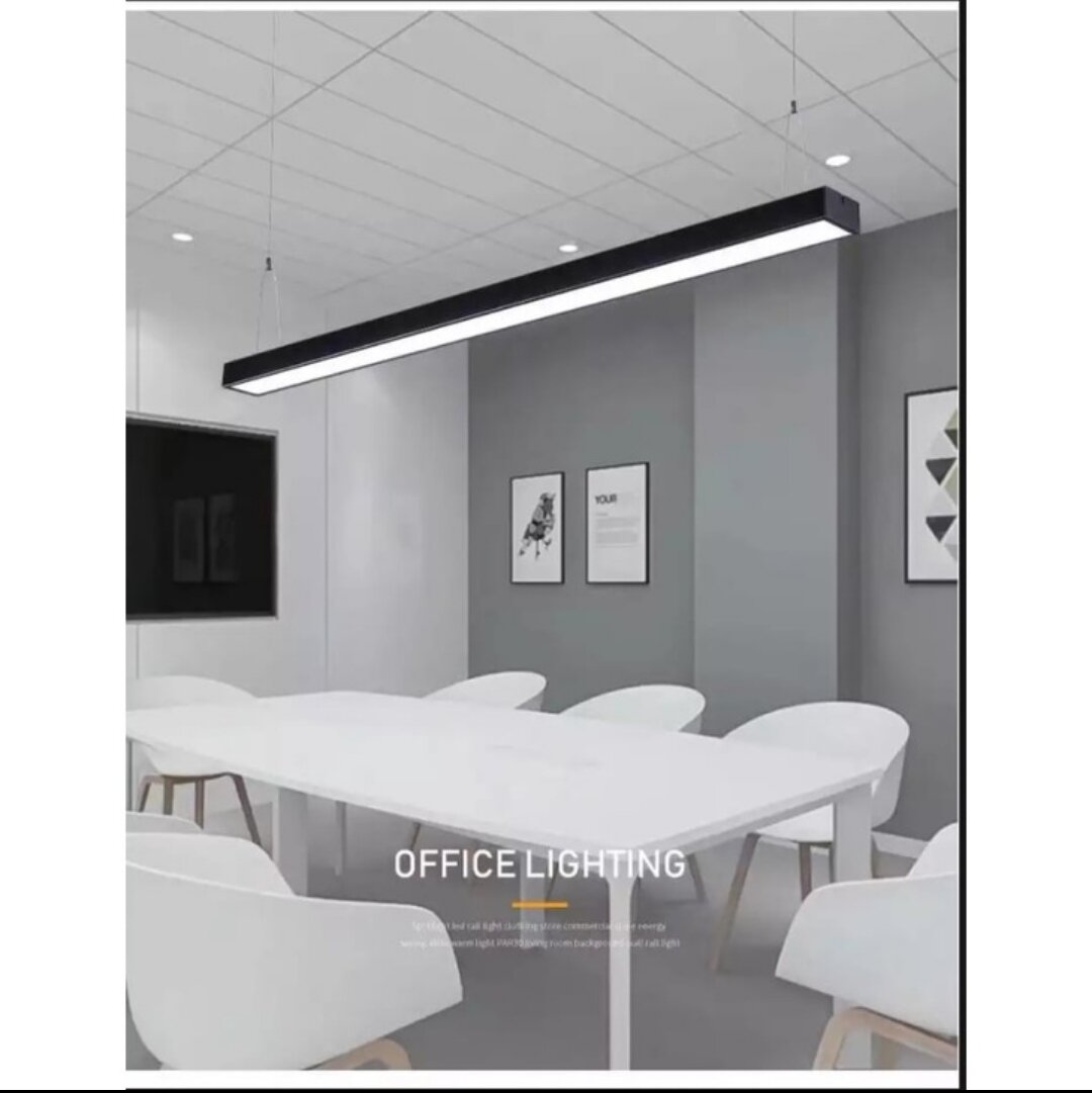 LED LINEAR LIGHT HANGING PENDANT LIGHT DAYLIGHT/WARMWHITE | Lazada PH