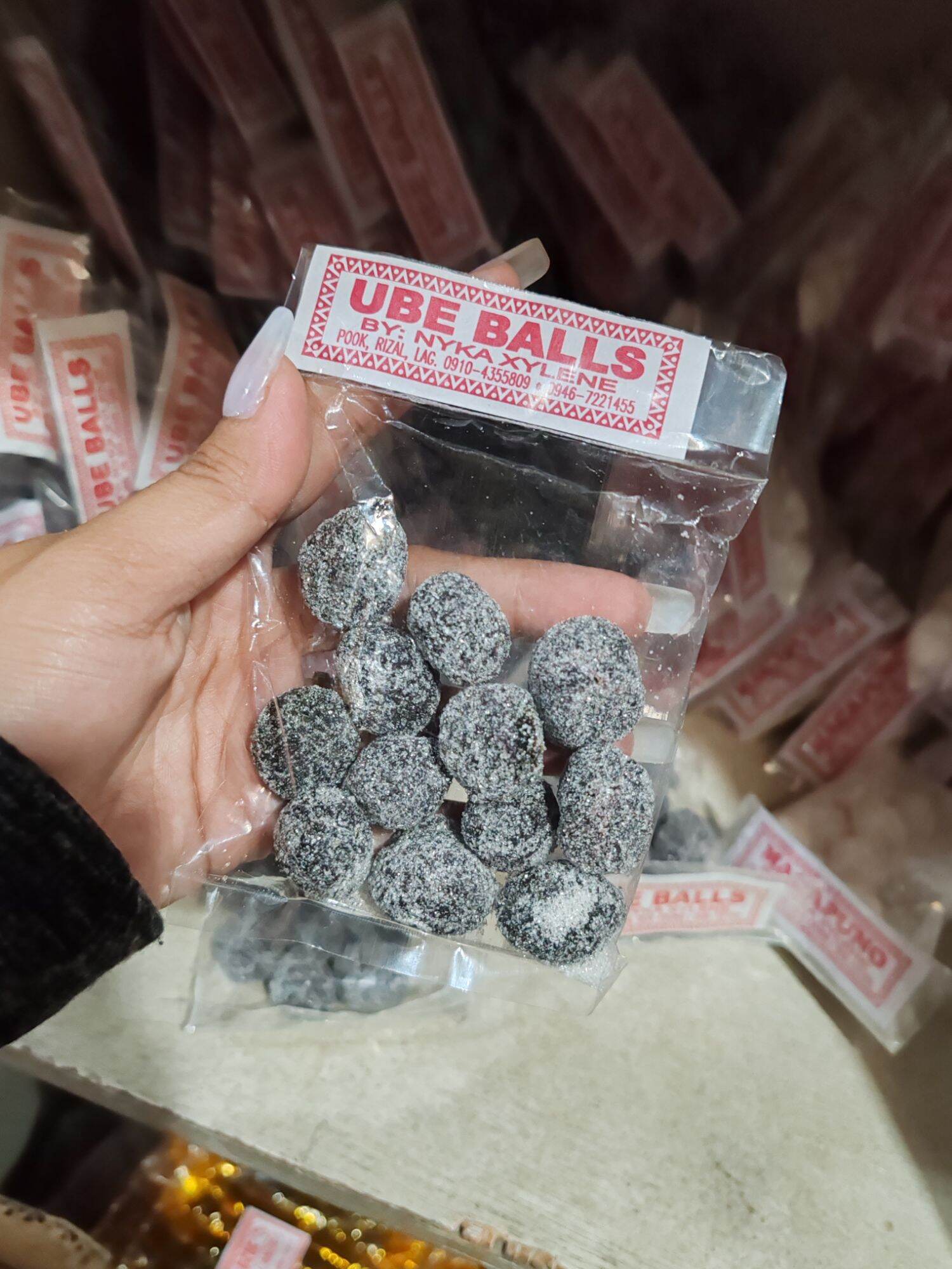UBE BALLS CANDY 12 PCS PER PACK | Lazada PH