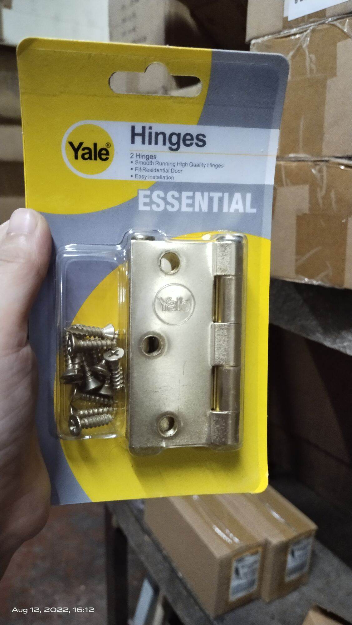 Yale locks Yale loose pin hinges #YEH-PB US4 3" x 3". 3.5" x 3.5" 4" x ...