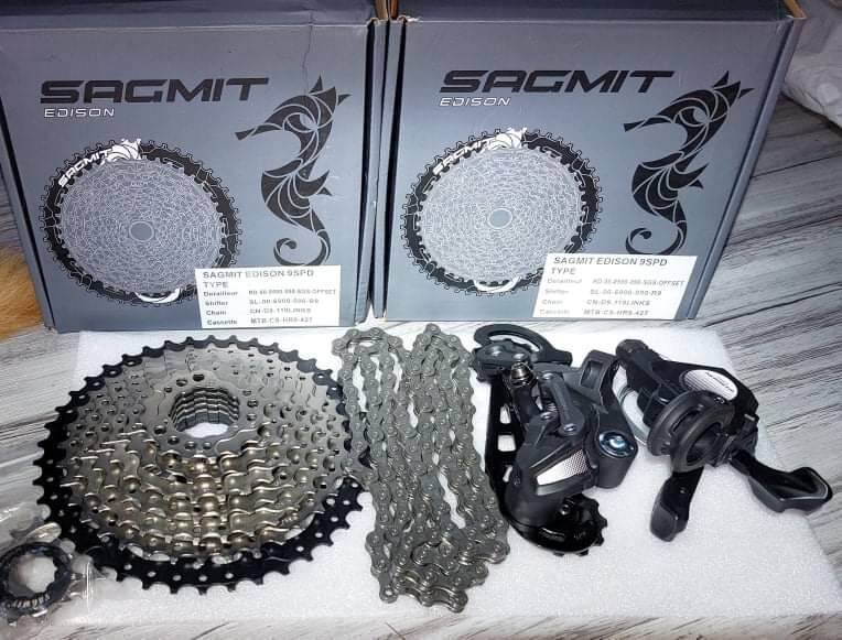 SAGMIT EDISON UPGRADE KIT 9 SPEED GROUPSET | Lazada PH