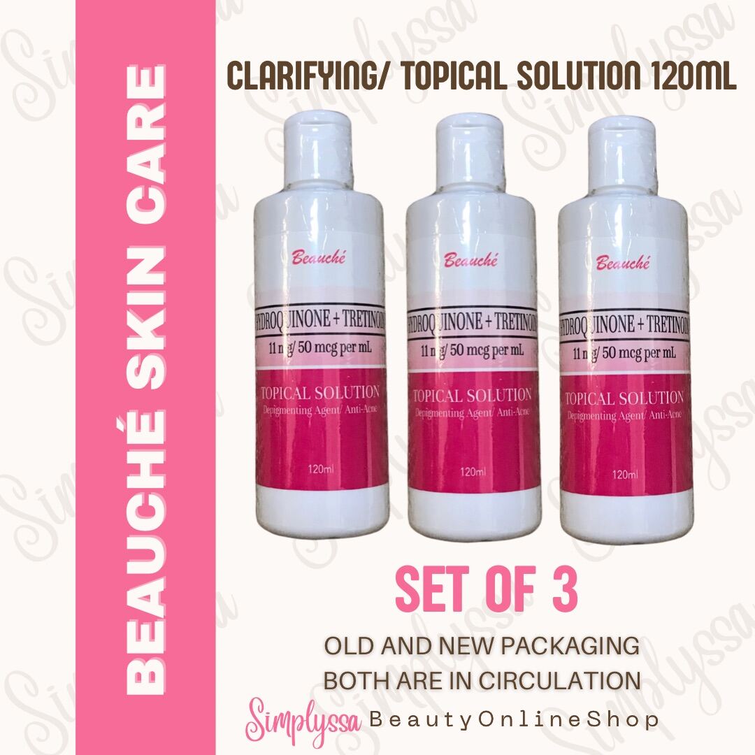 Beauché Skin Care Clarifying/ Topical Solution 120ml (Set of 3) Old or ...