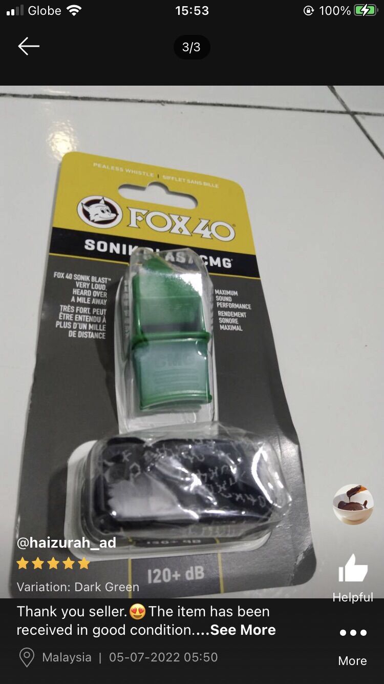 Fox 40 Sonik Blast | Lazada PH