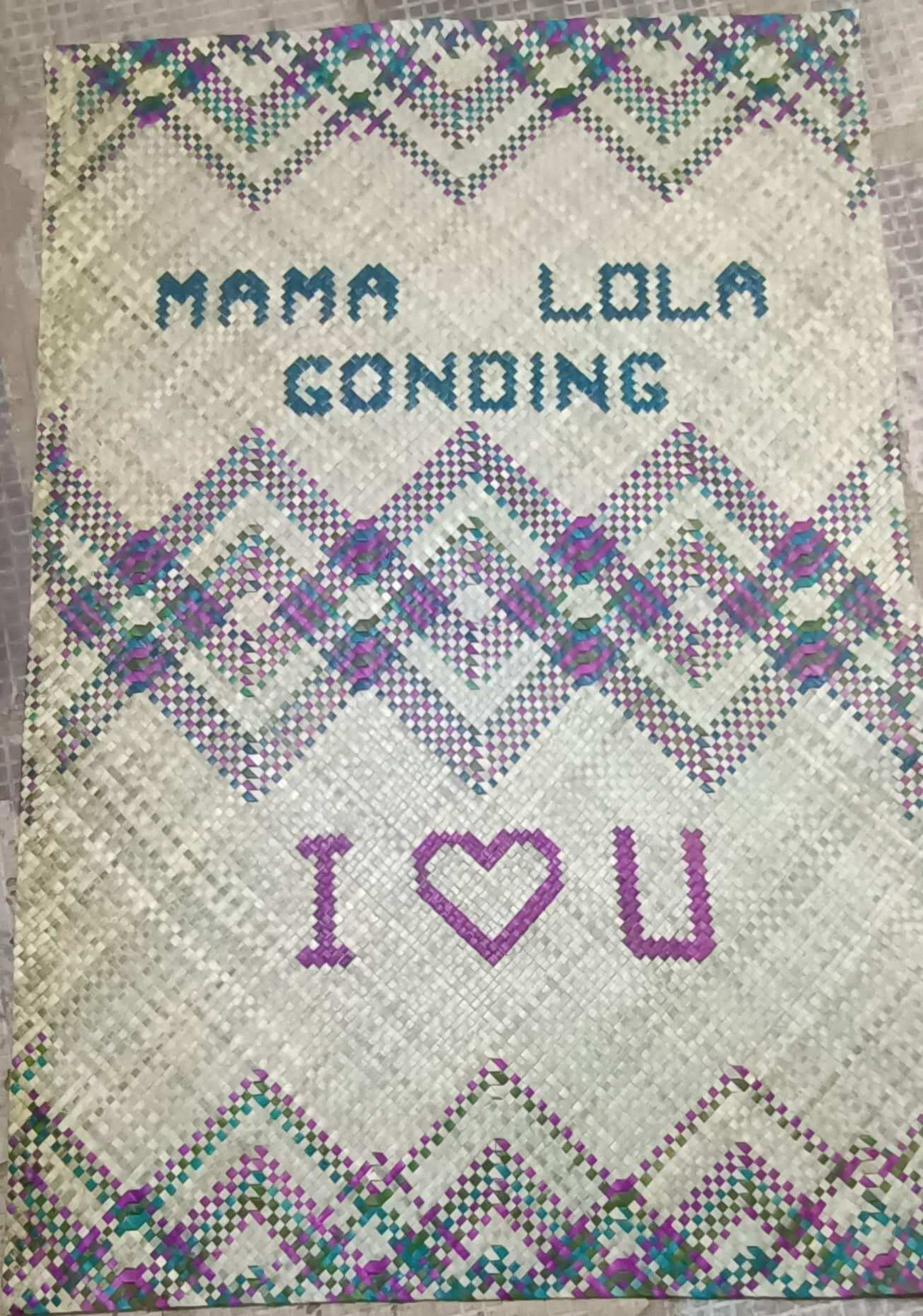 Banig Bicol Native Karagumoy with Customize Name | Lazada PH