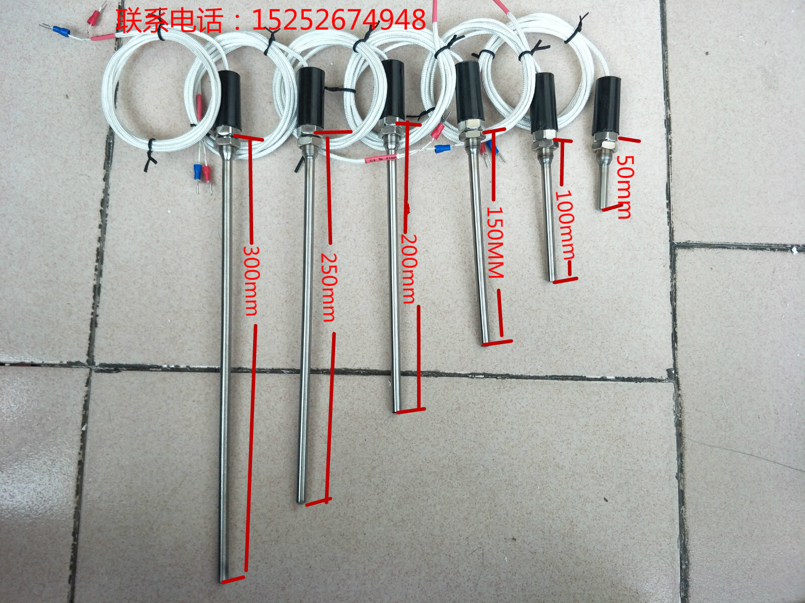 K-Type Thermocouple E-Type Temperature Sensor Temperature Rod ...