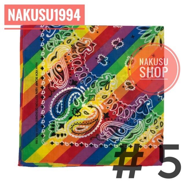 Poposy 12Pieces Affordable Scarf Bandana Handkerchief Panyo | Lazada PH