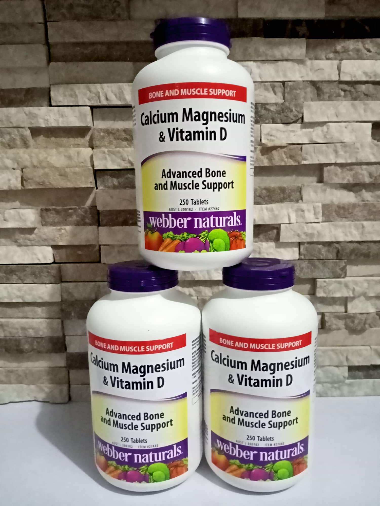 Webber naturals Calcium Magnesium & Vitamin D 250 tablets | Lazada PH
