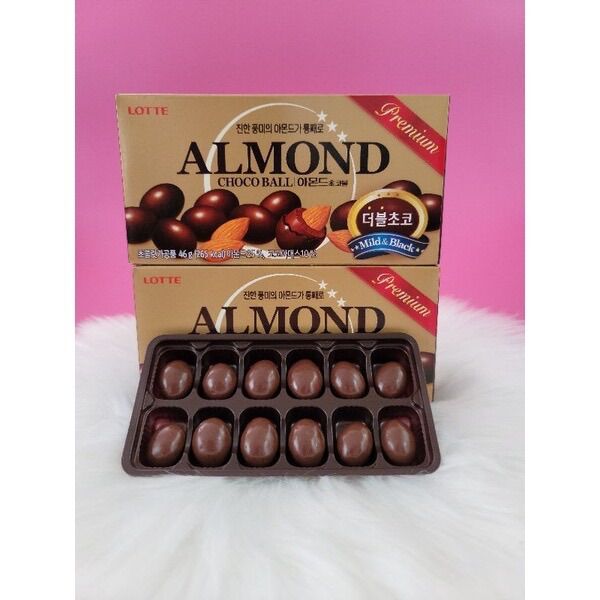 LOTTE ALMOND CHOCO BALLS 46g | Lazada PH