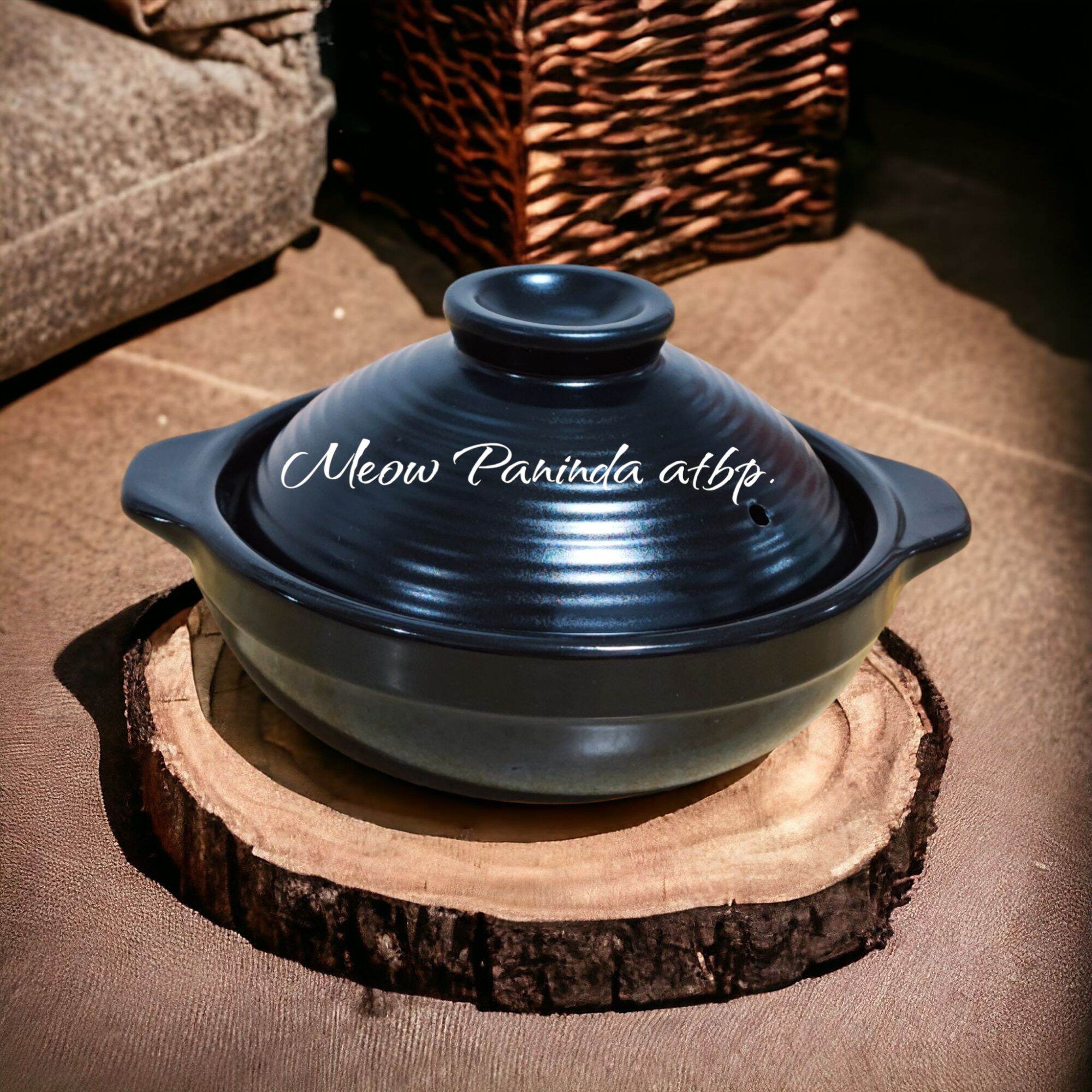 Japan Earthen Cooking Claypot Ceramic Clay pot 16.5cm | Lazada PH