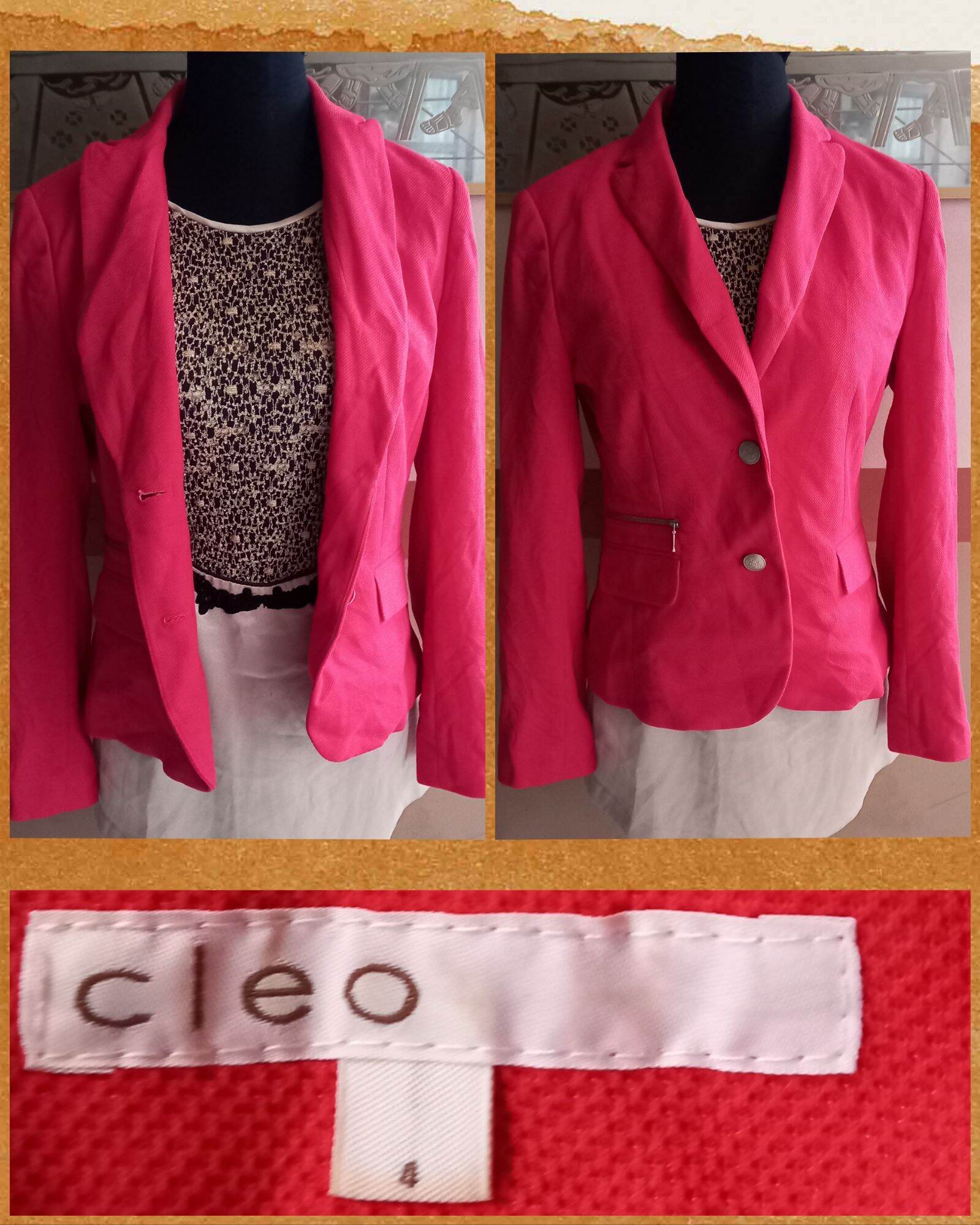 Refurbished CLEO Two Button Linen Blend/ Japan Surplus | Lazada PH