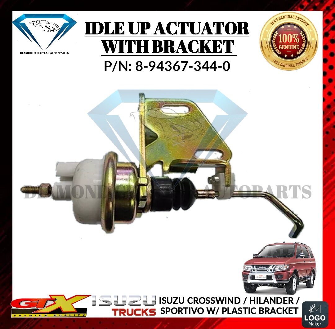 IDLE UP ACTUATOR ISUZU CROSSWIND / HILANDER / SPORTIVO (W/PLASTIC ...