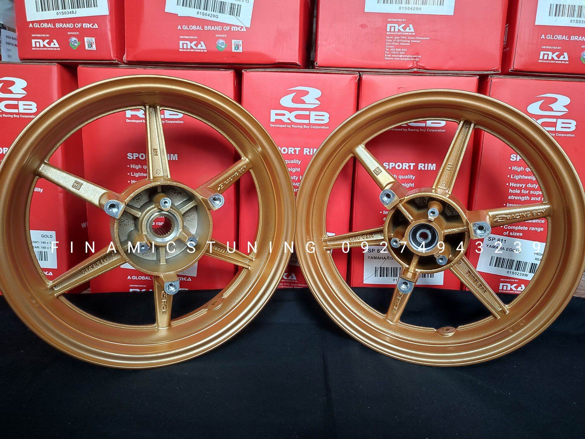 RCB MAGS YAMAHA NMAX 155 V1 3.00 FRONT 3.50 REAR SP811 RB6 | Lazada PH