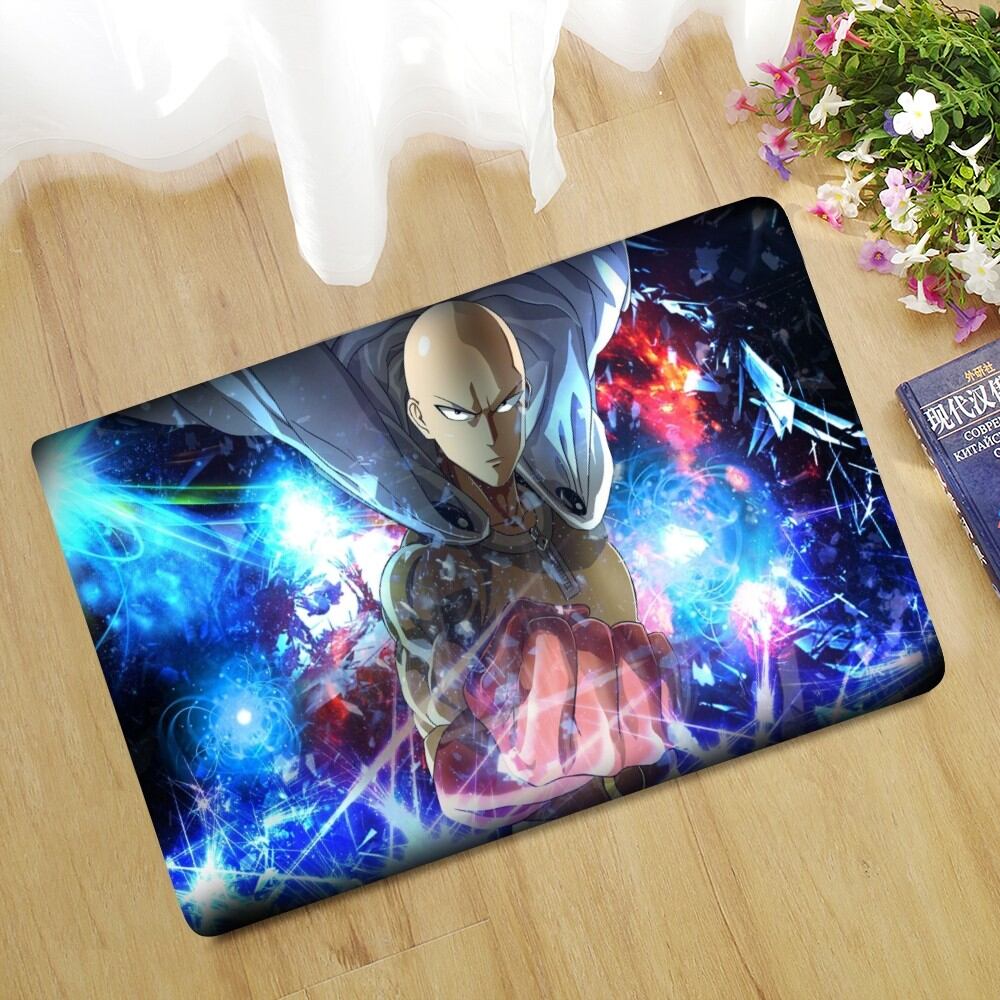 Bilibili One-Punch Man Anime Floor Mat Anti-Slip Kitchen Bedroom ...