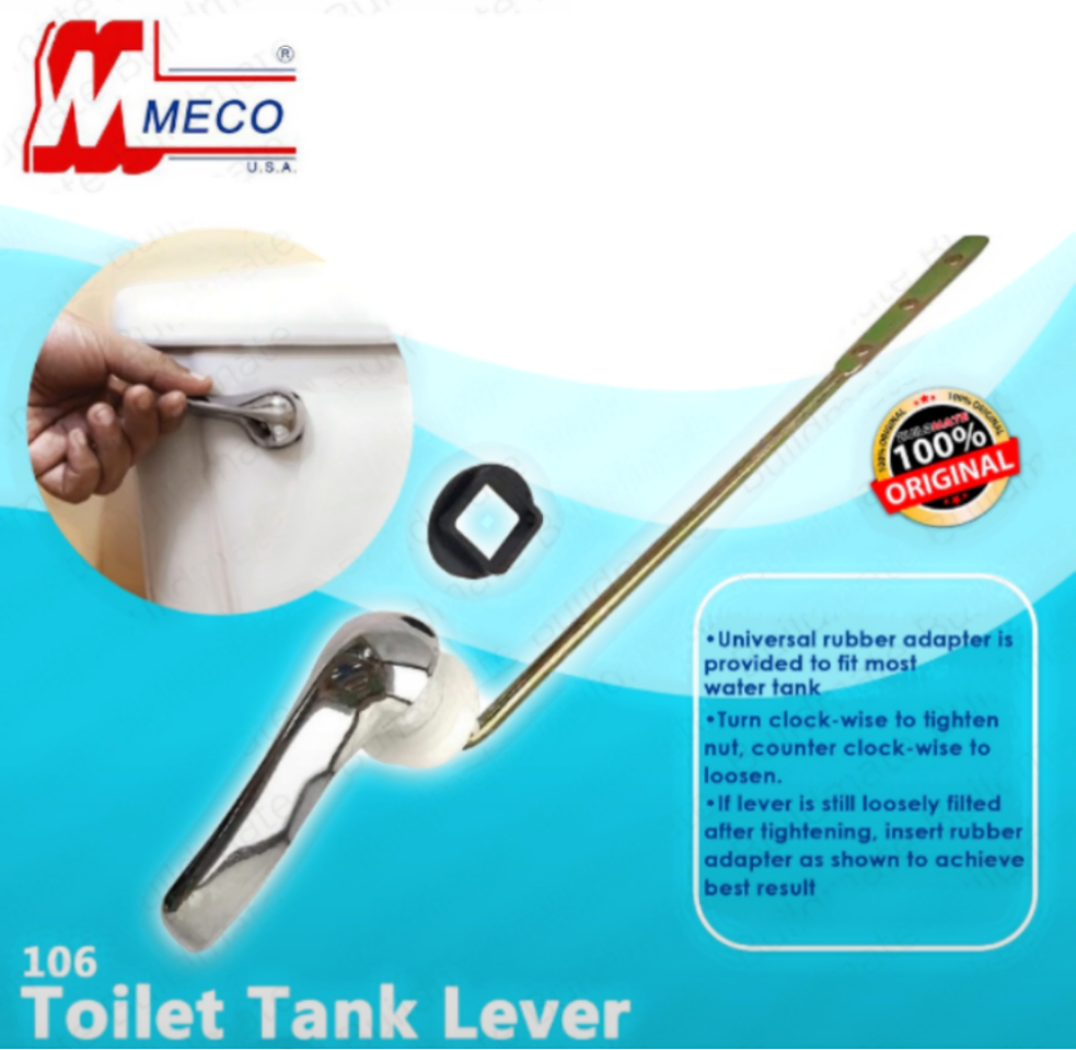 MECO TIOLET TANK LEVER (LEVER ONLY) TIOLET PARTS , HANDLE PANG FLUSH SA ...