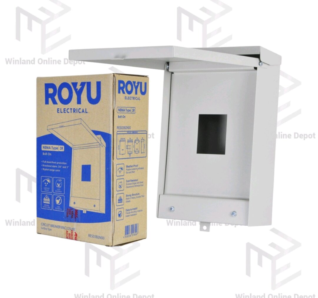 Royu Weatherproof nema3r Bolt on . available ! | Lazada PH