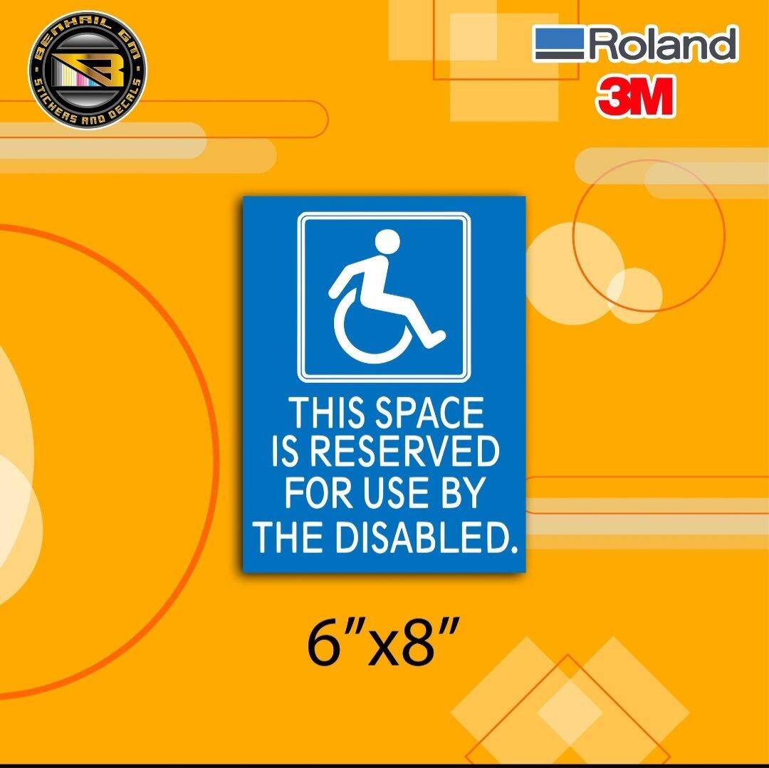 PWD 3M Vinyl Sticker Laminated | Lazada PH