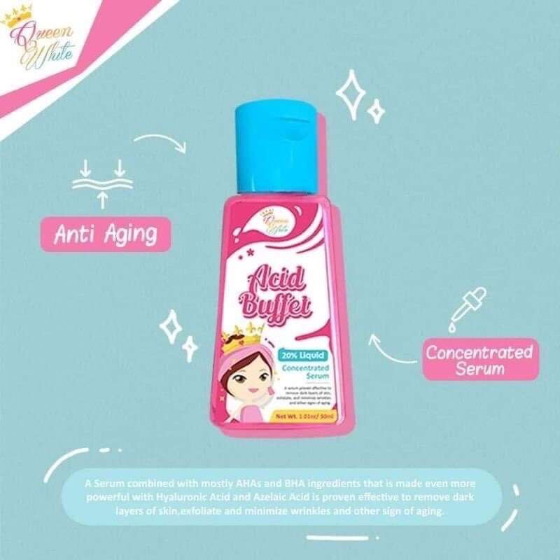 Queen White Acid Buffet Serum | Lazada PH