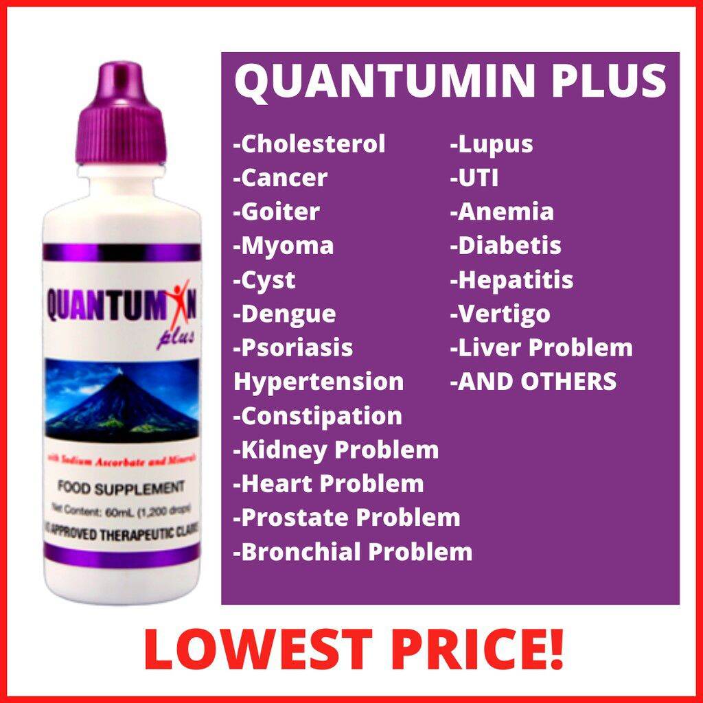 Quantumin Plus Minerals Meracle drops | Lazada PH