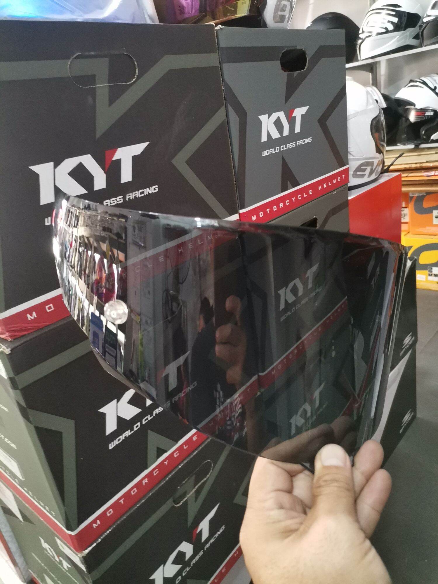 KYT TT-course original smoke lens | Lazada PH