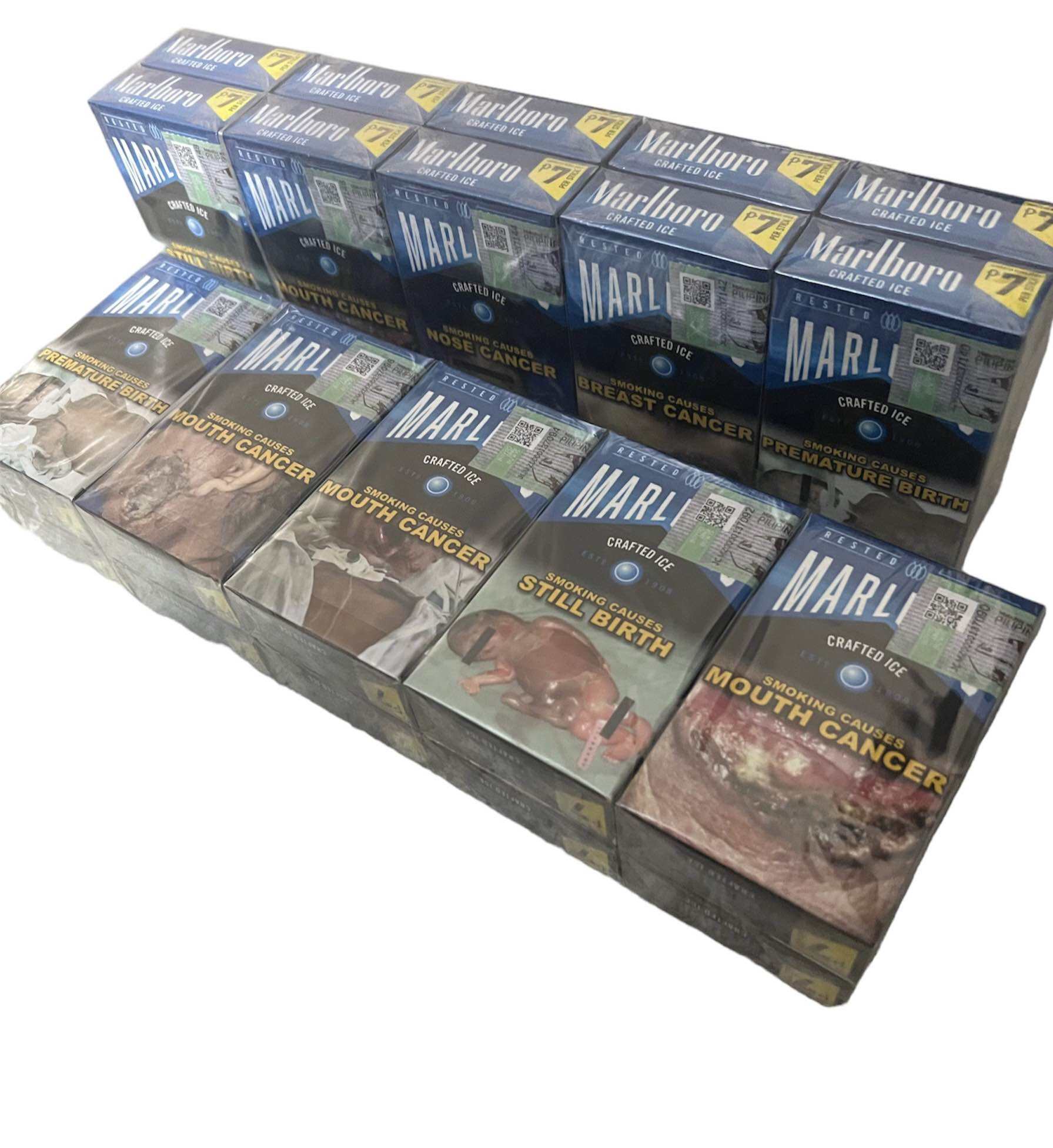MARLBORO Ice Blue Crafted 1Ream x 10packs | Lazada PH