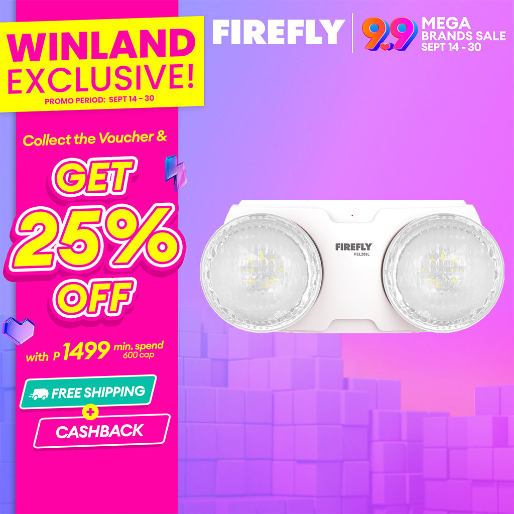 FIREFLY by Winland FEL208L Dual Optic Rechargeable Commercial Safety ...