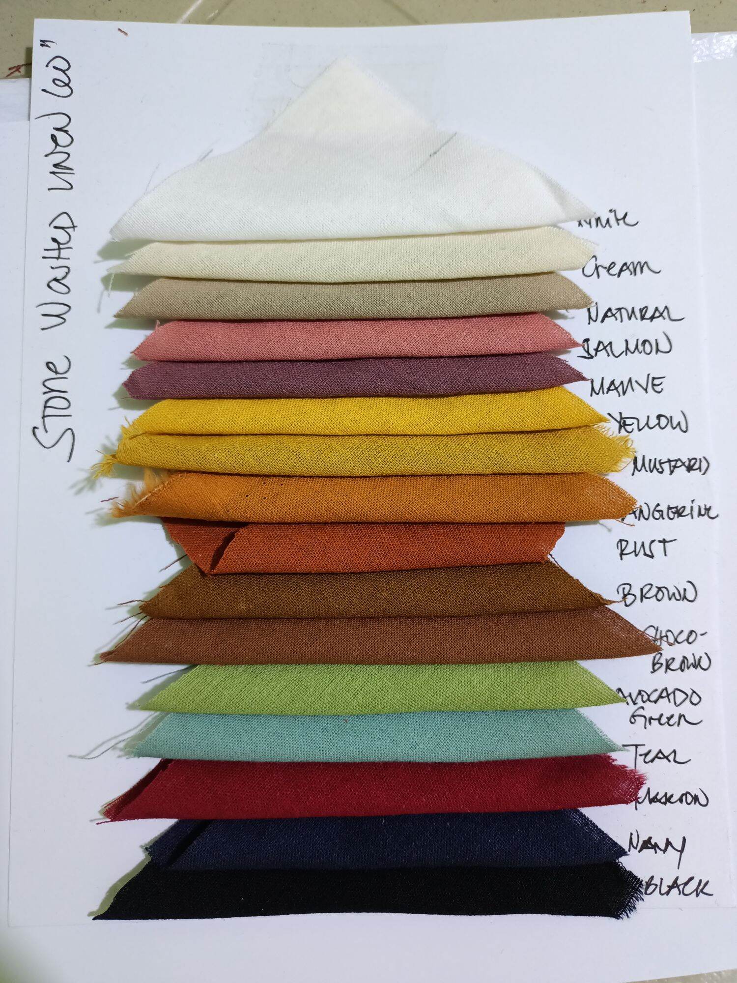 Stone Washed Linen 60"width (100/yard) | Lazada PH