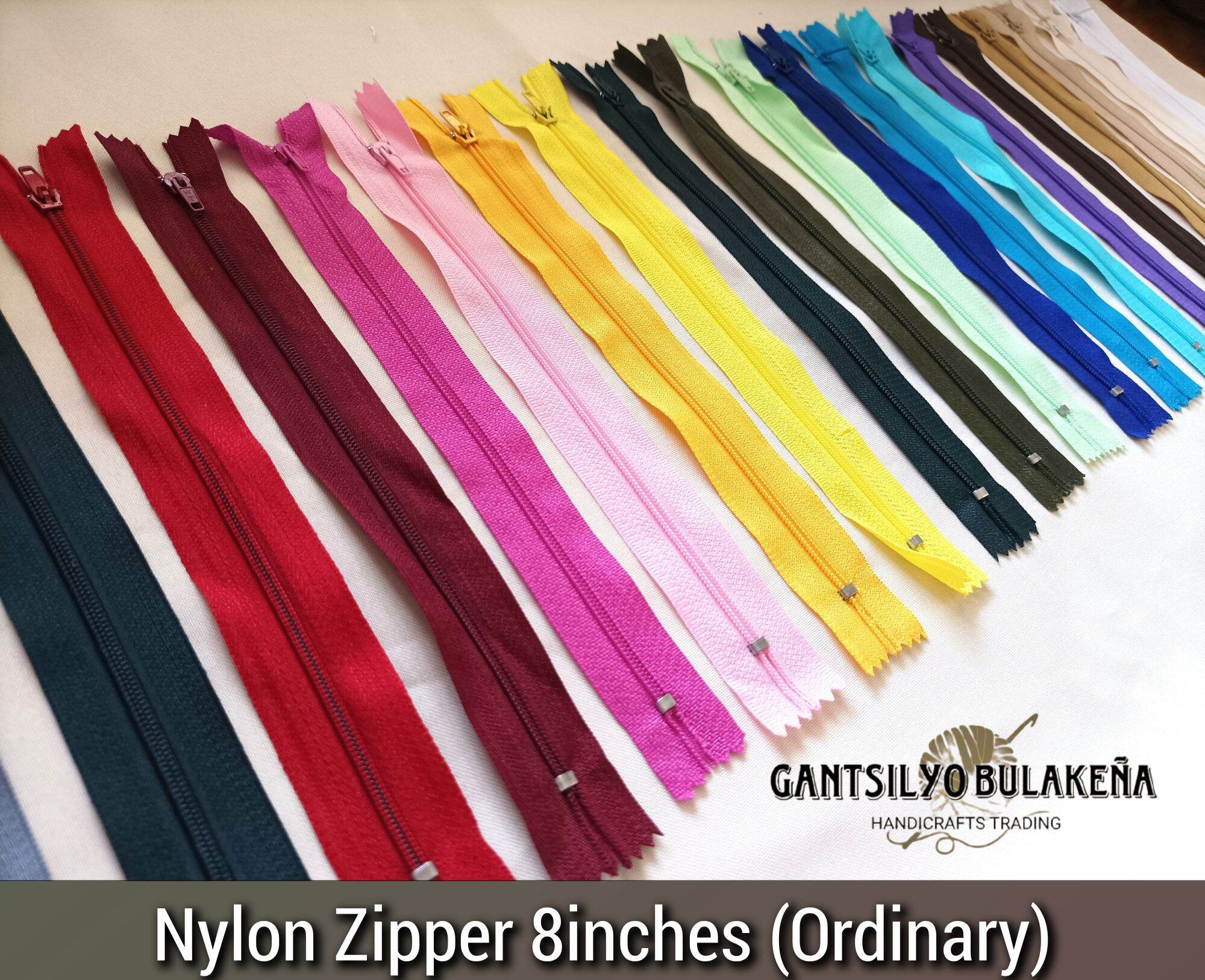 ZIPPER Nylon Ordinary 8inches Per Piece | Lazada PH