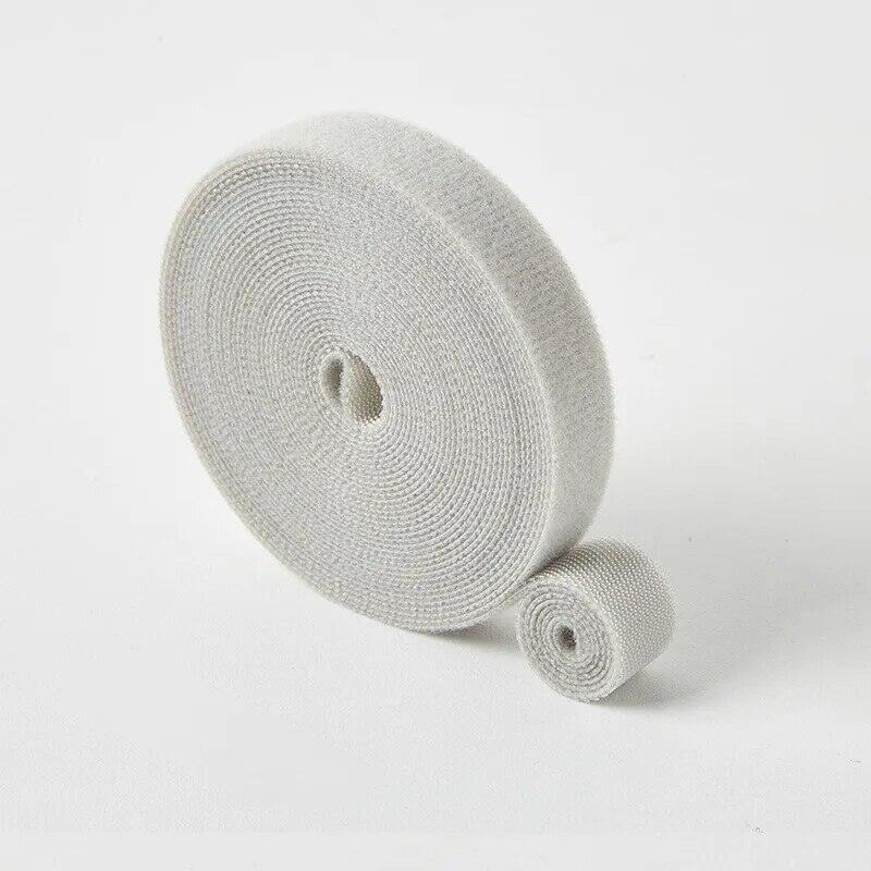 1 Roll Reusable Fastening Tape Cable Ties, Multi-Purpose Cord Organizer ...