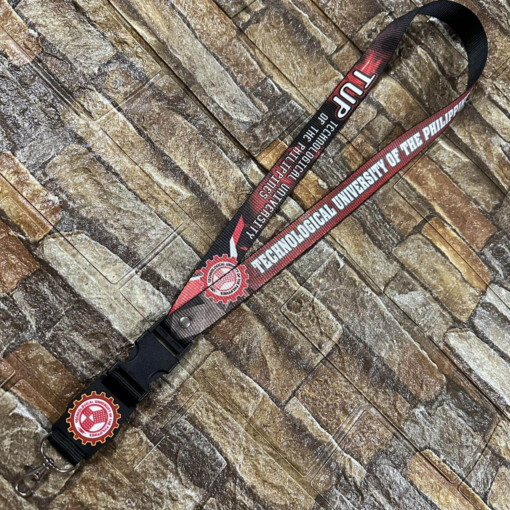 TUP w/RUBBER LOGO ID LACE LANYARD ID SLING | Lazada PH
