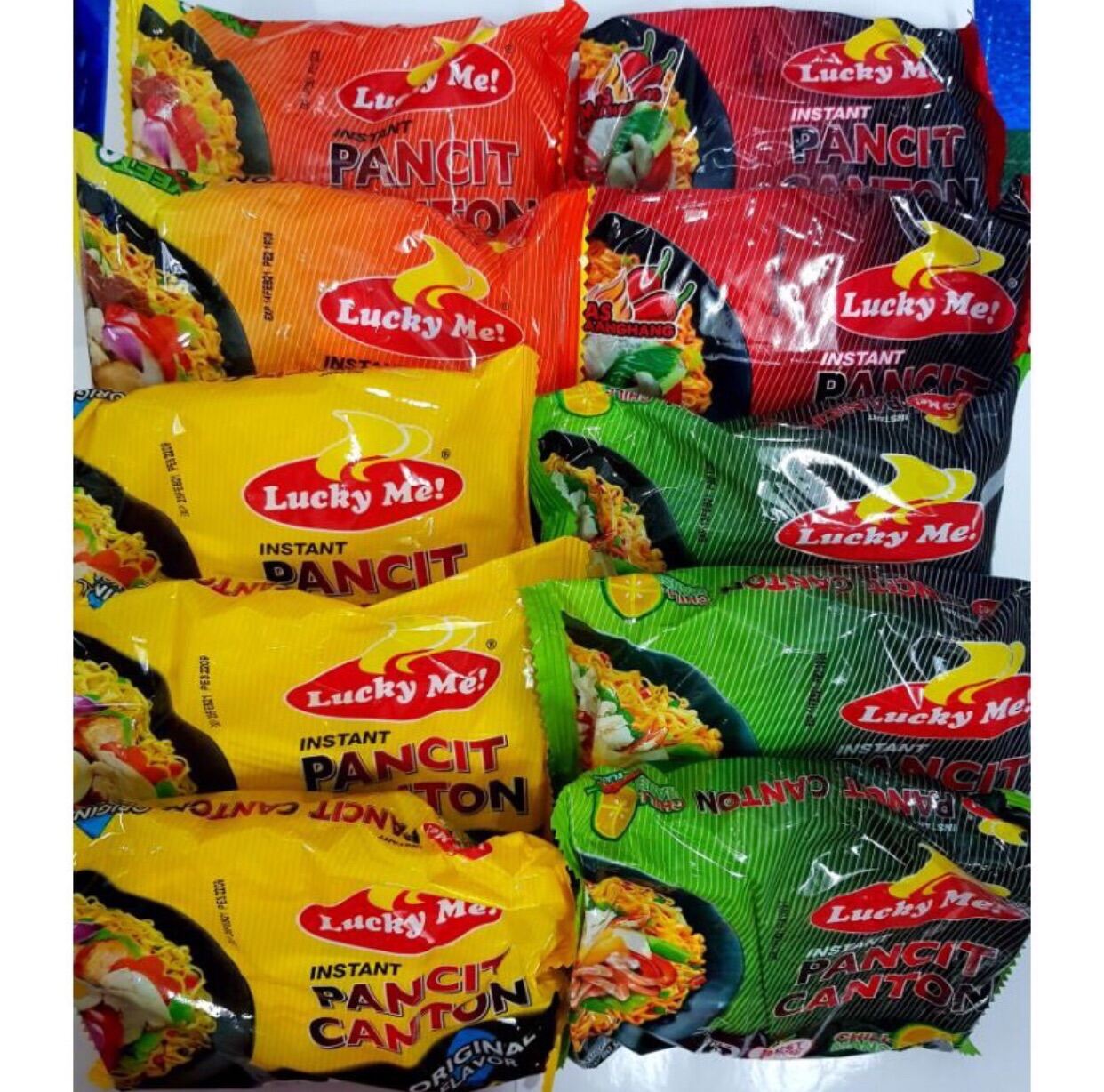 Lucky Me Pancit Canton 80g 10 packets | Lazada PH