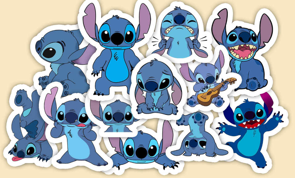 Stitch stickers 12pcs | Lazada PH