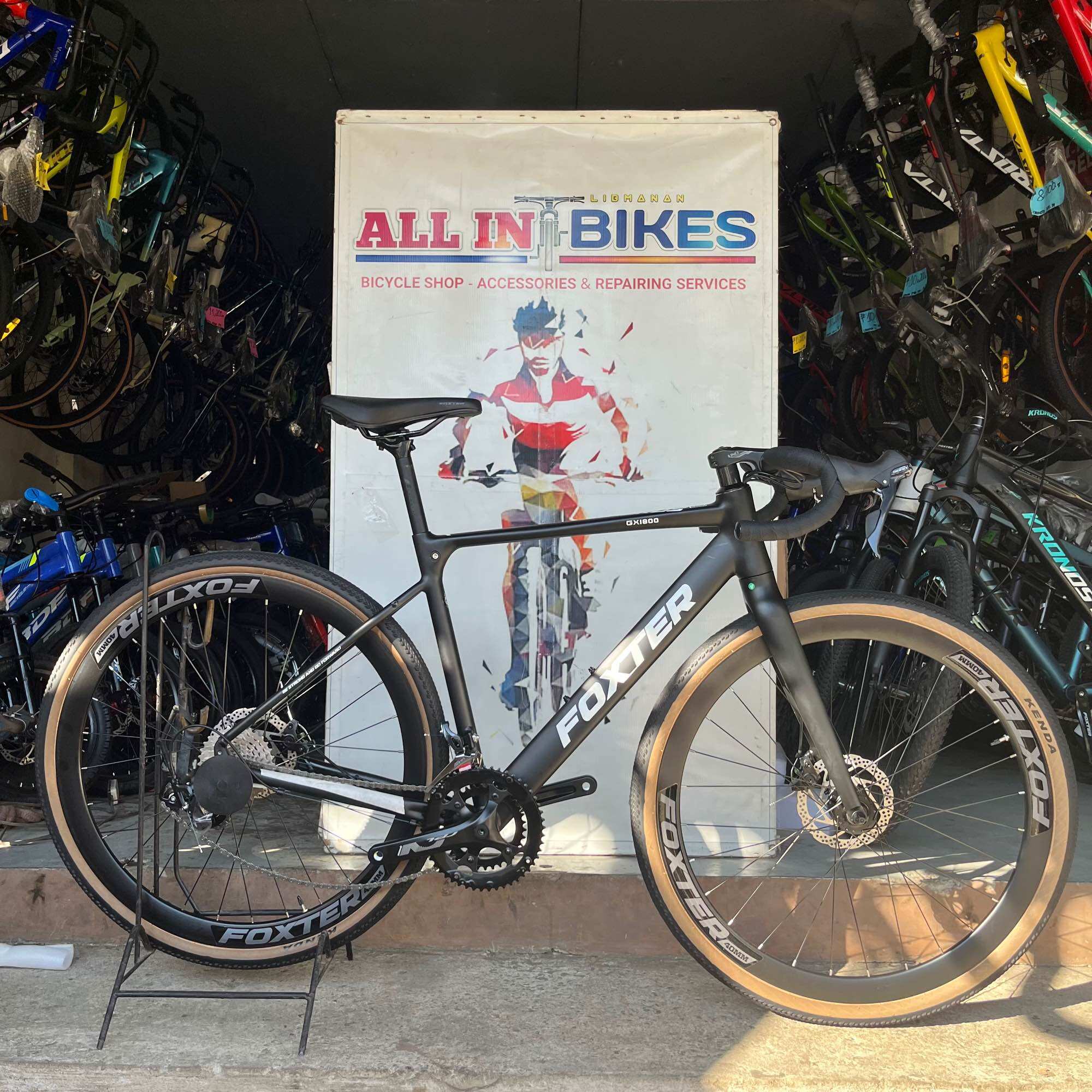 Foxter Laurus GX1800 Gravel Bikes Shimano Sora 2*9Speed With Freebies ...