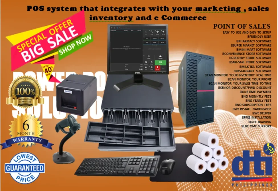 Point of Sale /POS System/FULL PACKAGE/UPGRADING TO YOUR BUSINESS/LIFE ...
