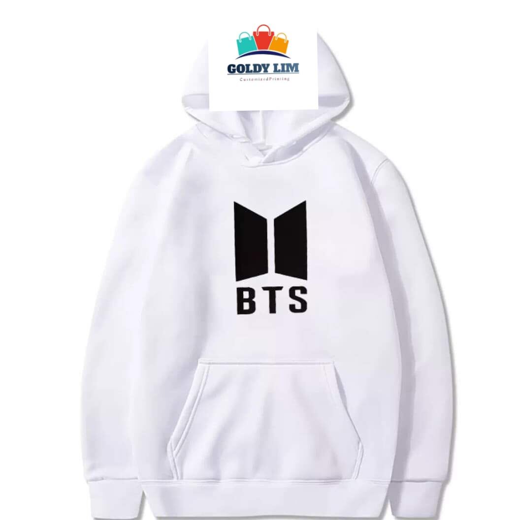 bts logo hoodie jacket unisex. | Lazada PH