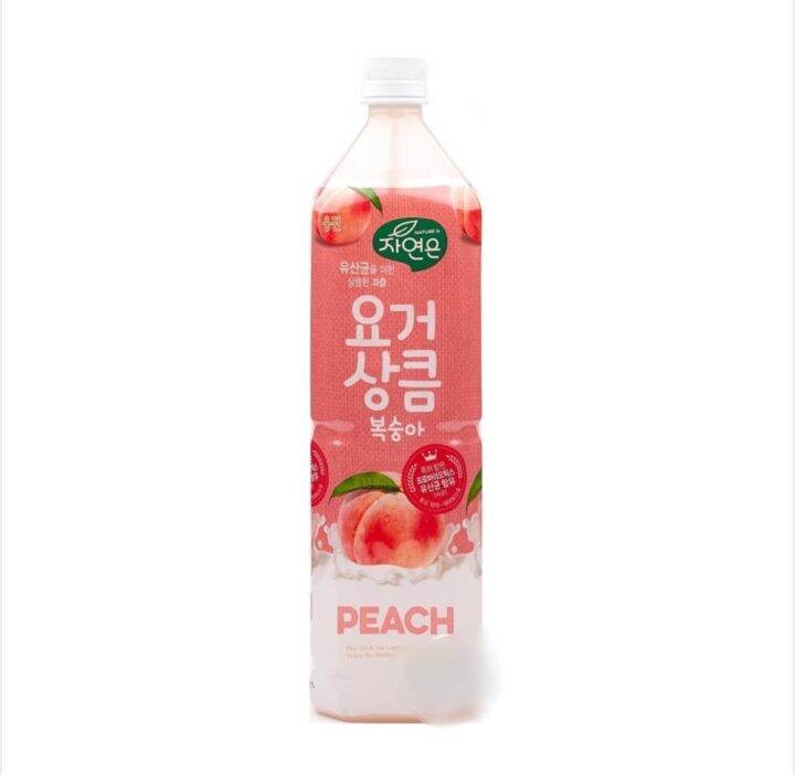 (TTHEE) Woongjin Peach Juice 1.5L (Korea) | Lazada PH