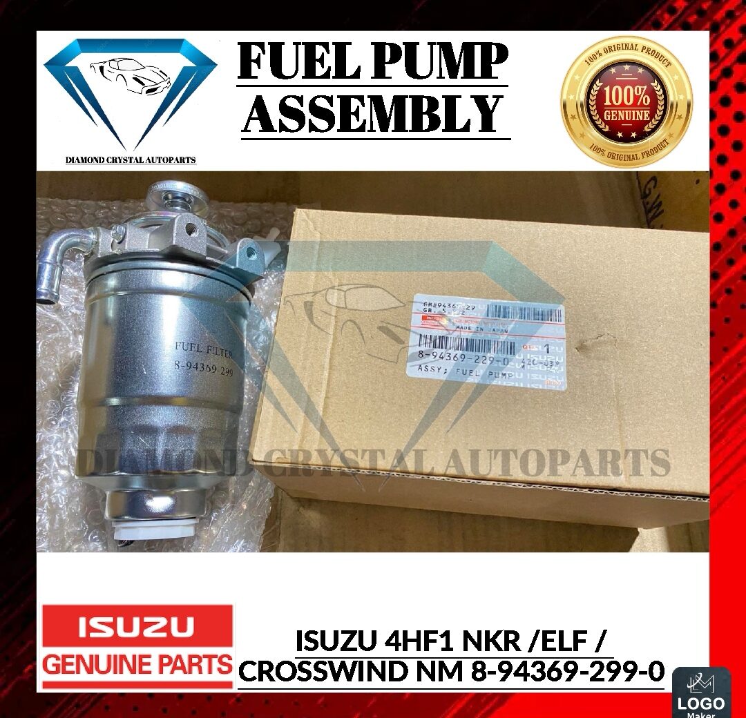 FUEL PUMP ASSEMBLY ISUZU 4HF1 /CROSSWIND NEW MODEL PART NO: 8-94369-299 ...